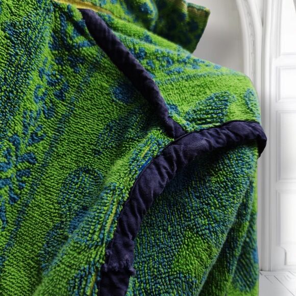 Handmade | Jackets & Coats | Vintage 6s 70s Terry Cloth Towel Jacket ...